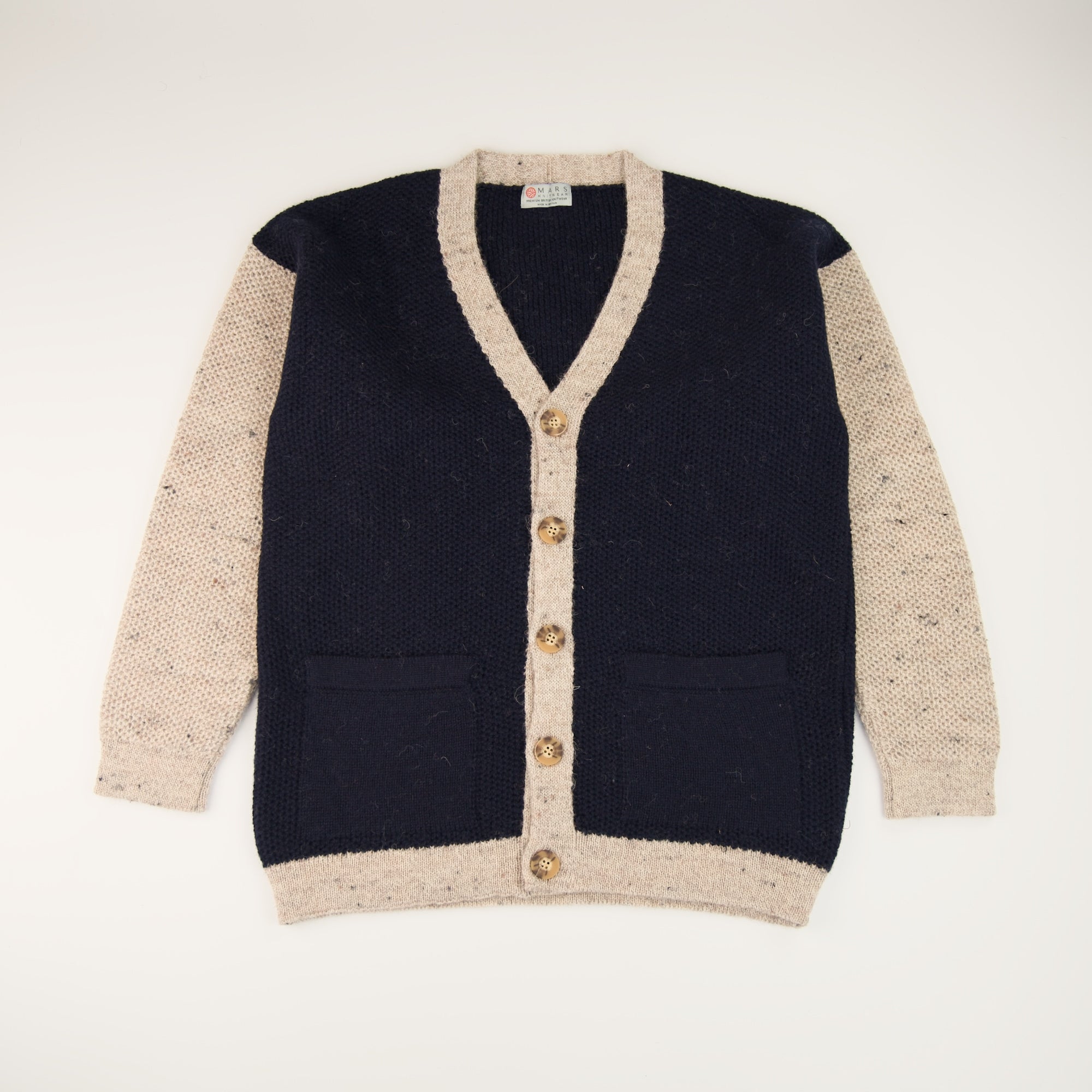 Merino & British Wool - Regent - Navy – Mars Knitwear