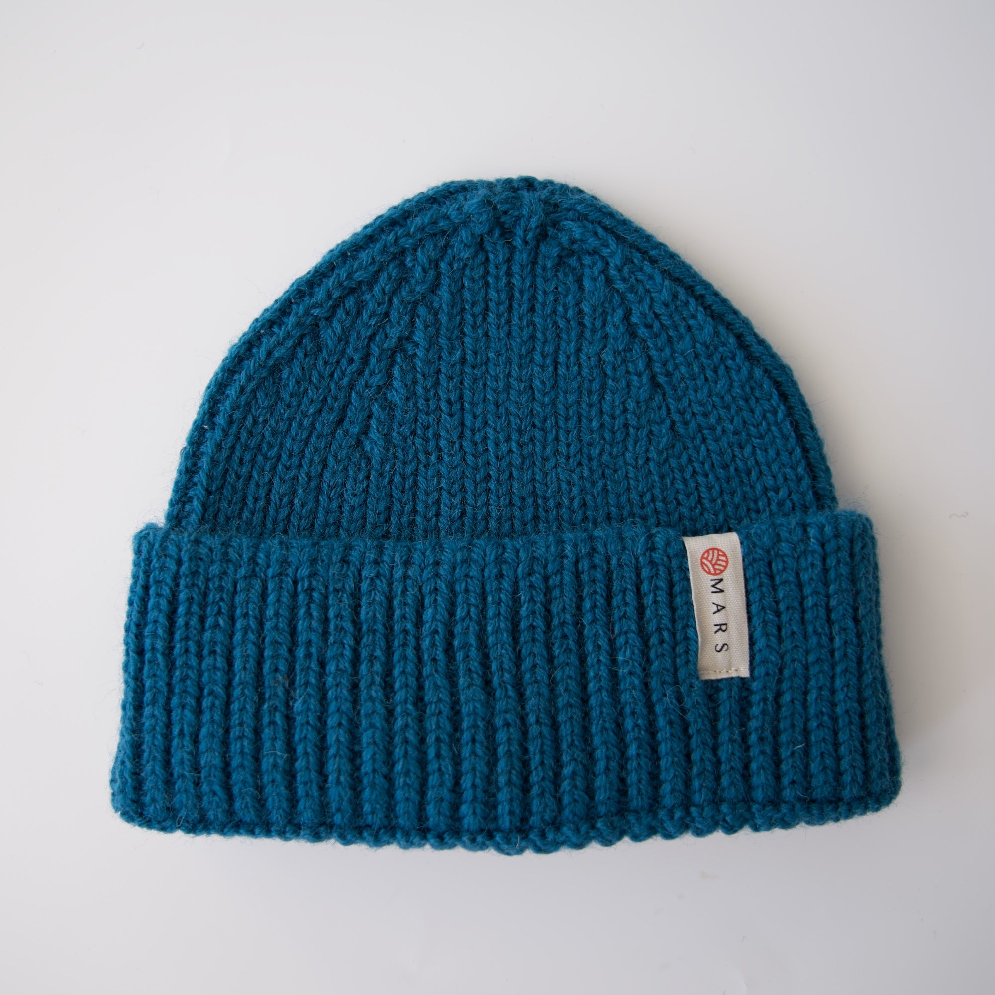 British Wool Beanie 2.0 - Turquoise – Mars Knitwear