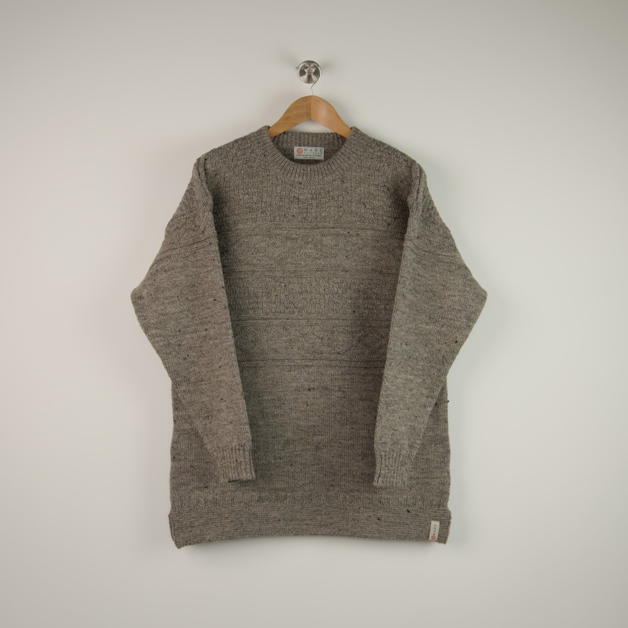 British Wool Guernsey Jumper - Saddleworth – Mars Knitwear