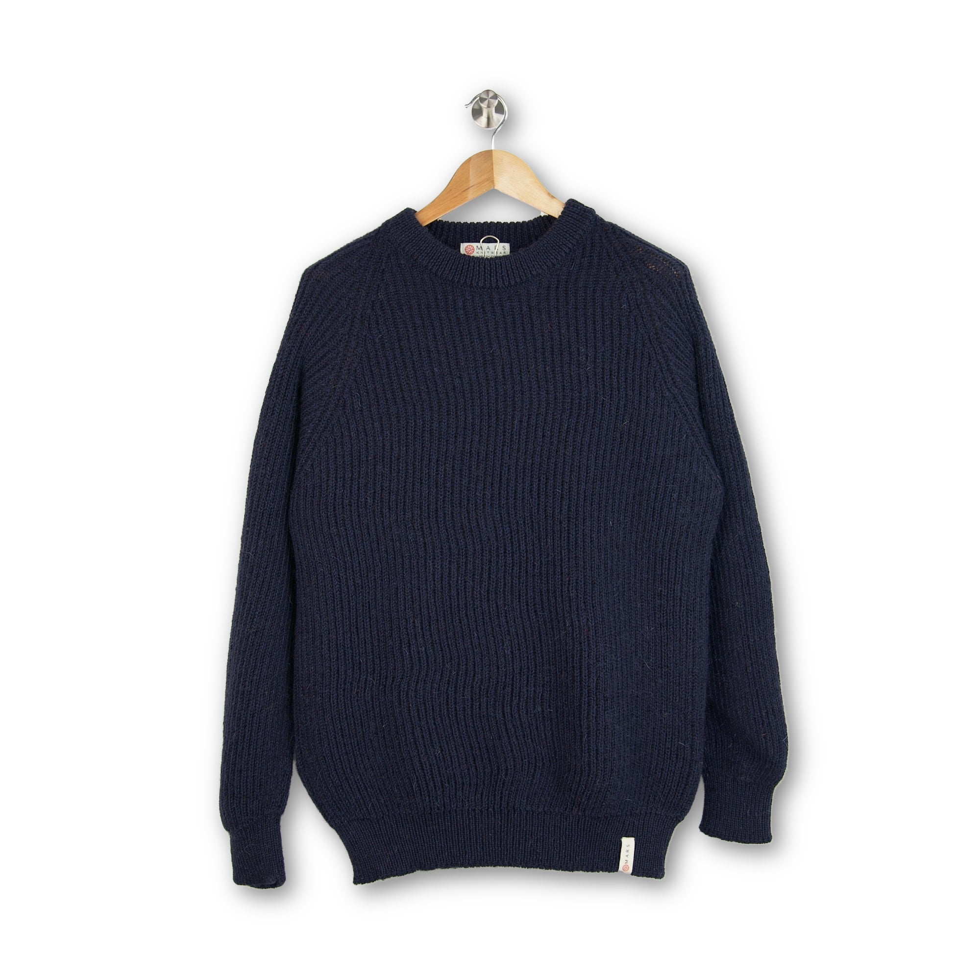British Wool Seamless - Hawking - Navy – Mars Knitwear